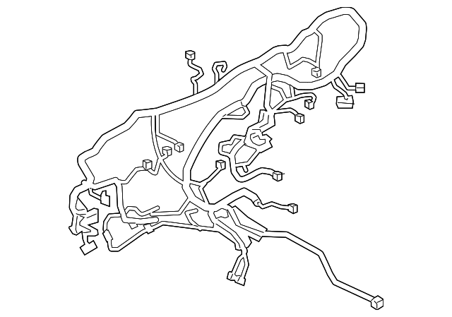2017-2018 Lincoln Continental Wire Harness GD9Z-14401-A | Ford OEM ...