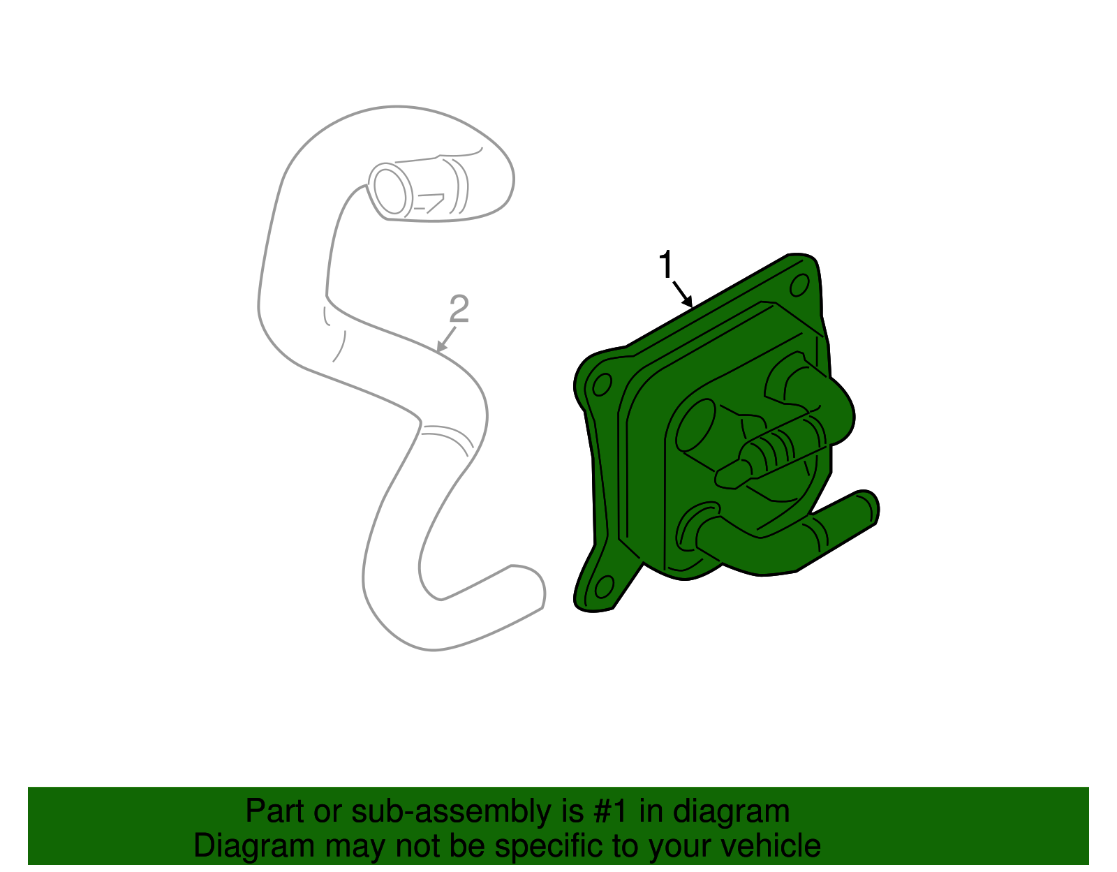 2011-2016 Nissan Juke Oil Cooler 21305-1KC0C | Nissan Parts Central