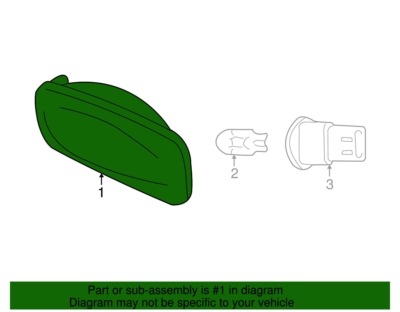 XGB000030 - Side Marker Lamp - 1999-2004 Land-Rover | Land Rover Lake Bluff