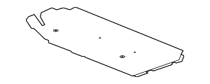 23455421 - OEM GM Underbody Shield | GMPartsCenter.net | GM Parts Center