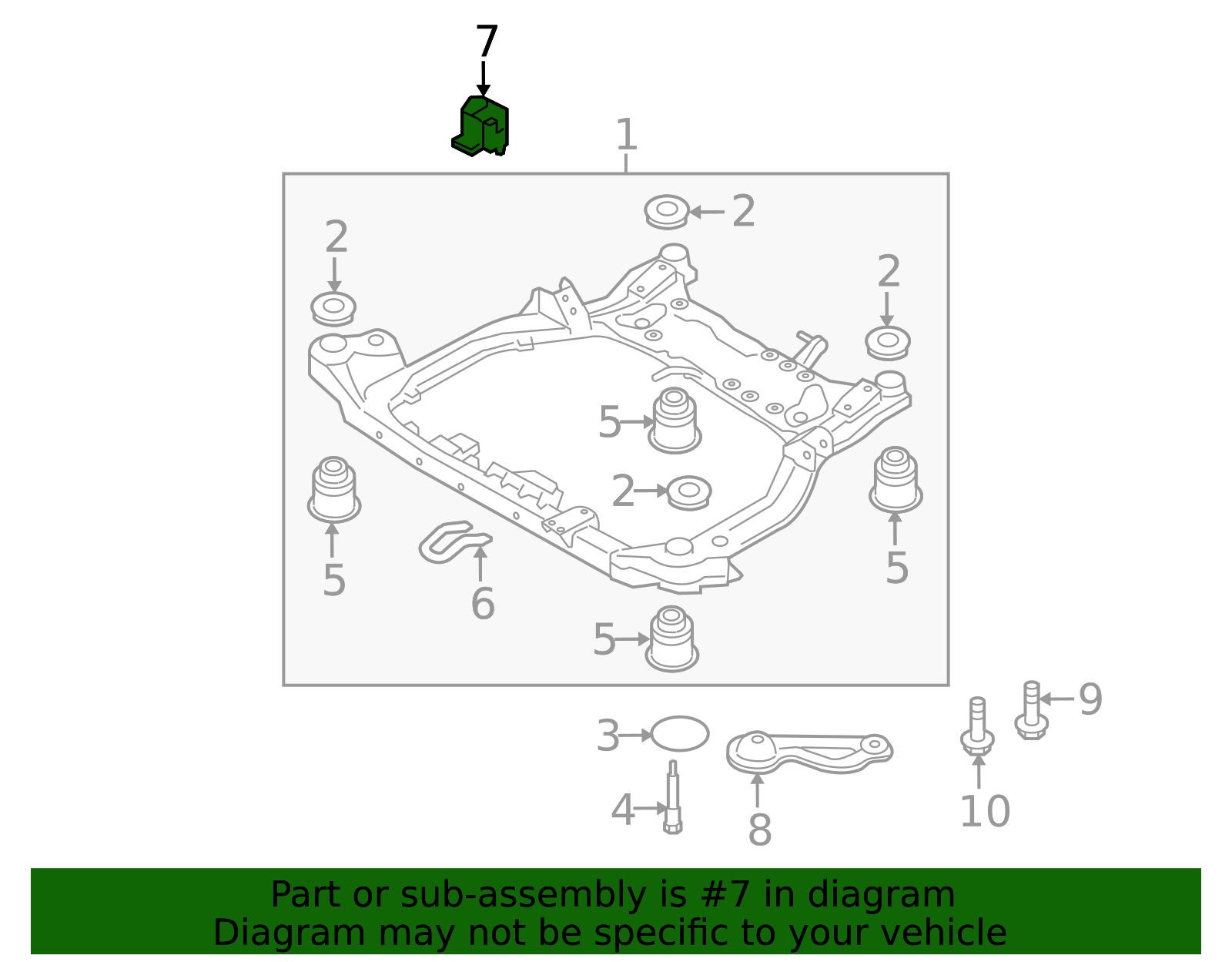2007-2010 Hyundai Elantra Damper 62499-2H010 | MotorMotor