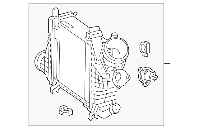 264-090-53-00 - Inter-Cooler 2019-2023 Mercedes-Benz | Mercedes-Benz ...