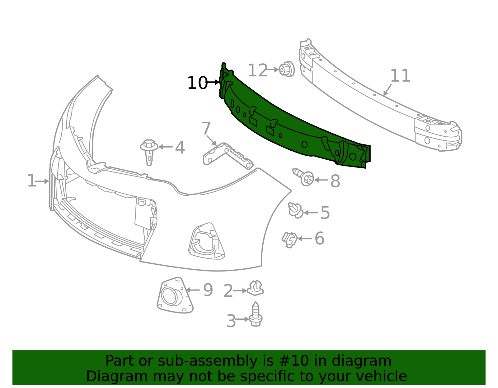 2014-2016 Toyota Corolla 2014-2016 Toyota Corolla - Absorber 52611 ...