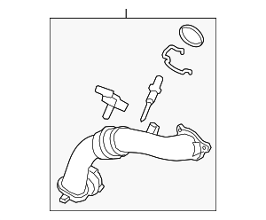 13718651066 - 2020-2025 BMW Air Tube (13-71-8-651-066) | BMW of South ...