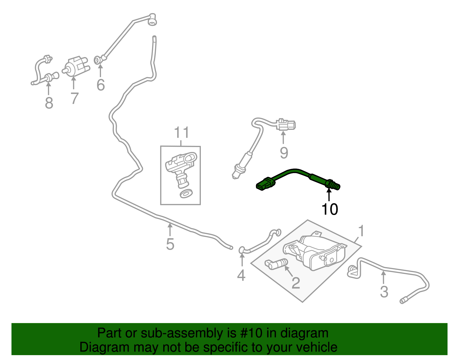2016-2024 GM Heated Oxygen Sensor 12652845 | Capital Chevy Parts