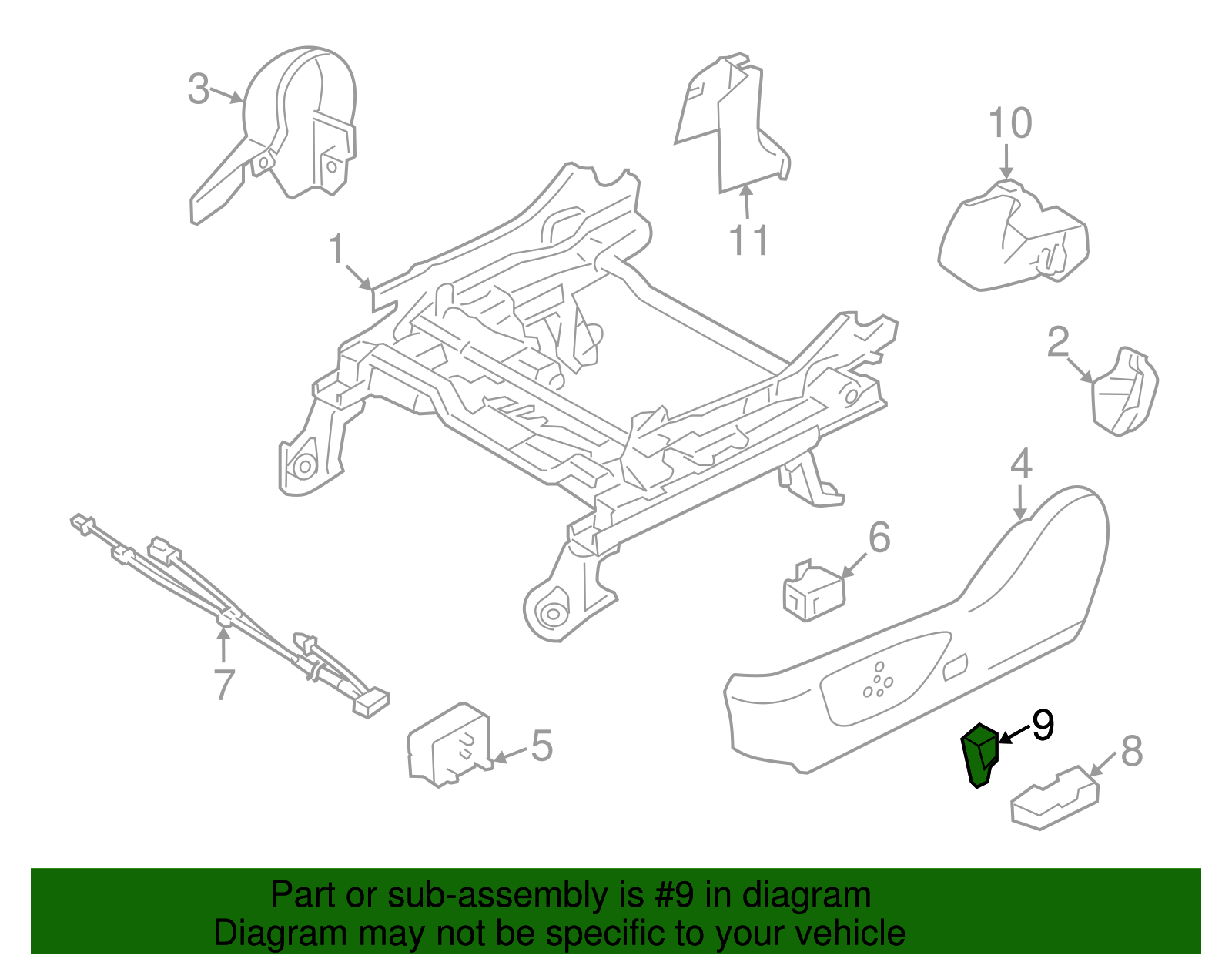 2009-2013 Subaru Forester 2009-2013 Subaru Forester - Holder ...