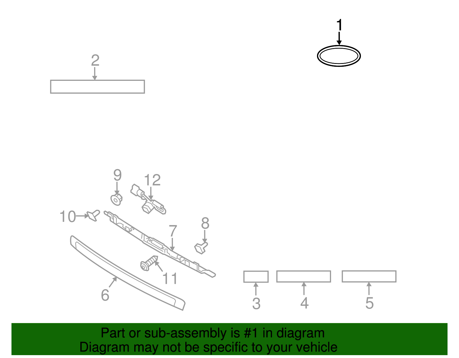 86353-1F500 - Emblem 2007-2015 Kia | Kia.Parts Store