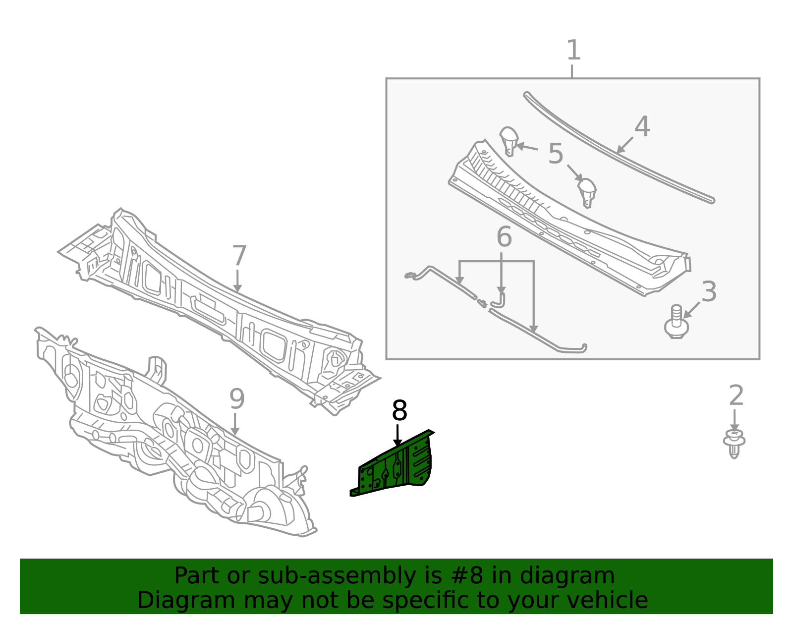 66766-2K000 - Side Extension 2010-2013 Kia Soul | Kia.Parts Store