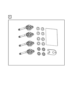 68516743AA - Comprehensive Tire Pressure Sensor Kit 2019-2022 Ram | The ...