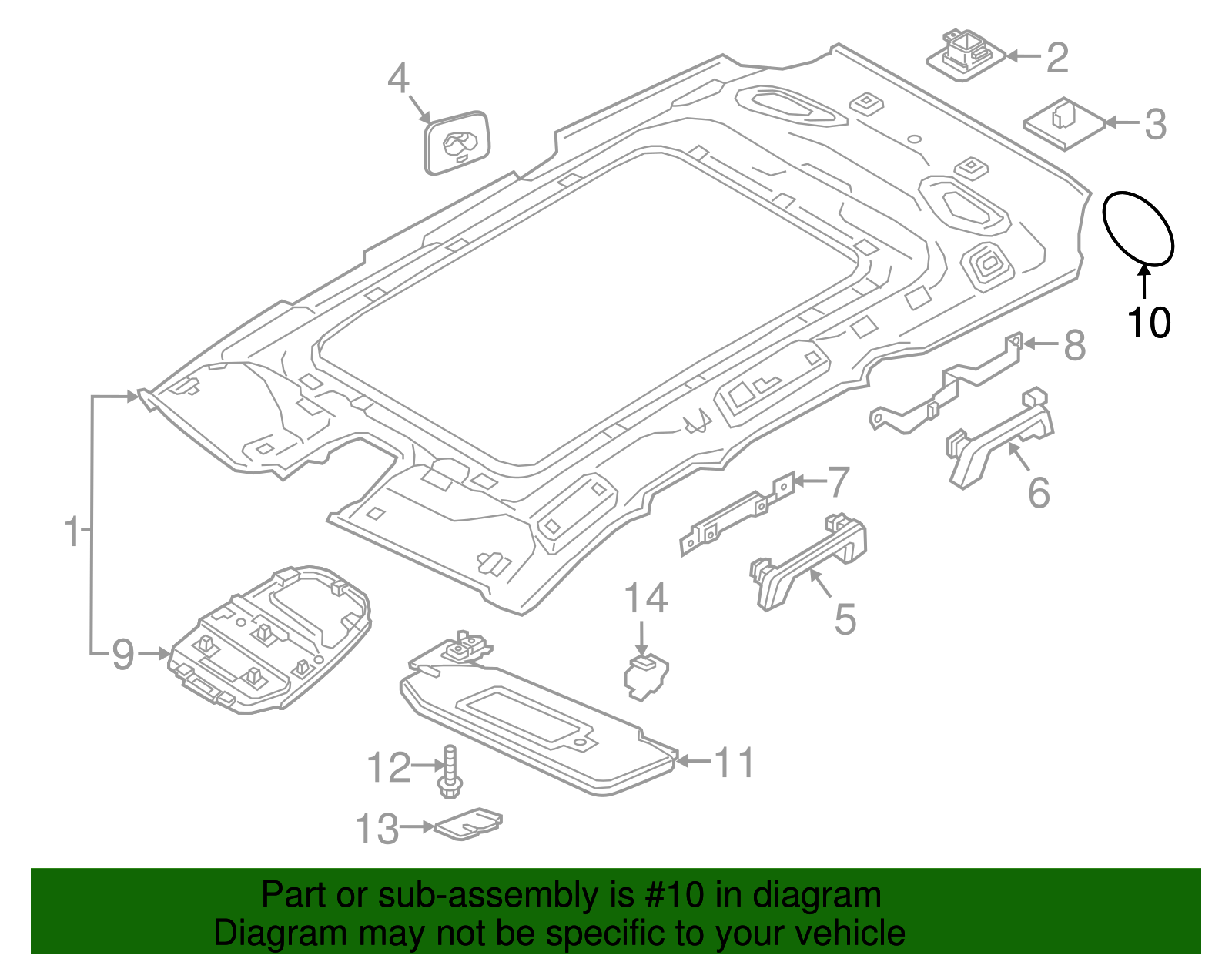 Genuine Speaker Grille for 2018-2025 Volvo XC60 | Part# 31425780 | Over ...