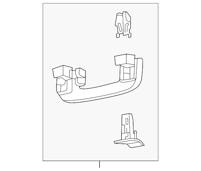 2021-2025 Ford Mustang Mach-E Handle LC5Z-5831406-EG | Ford OEM Parts ...