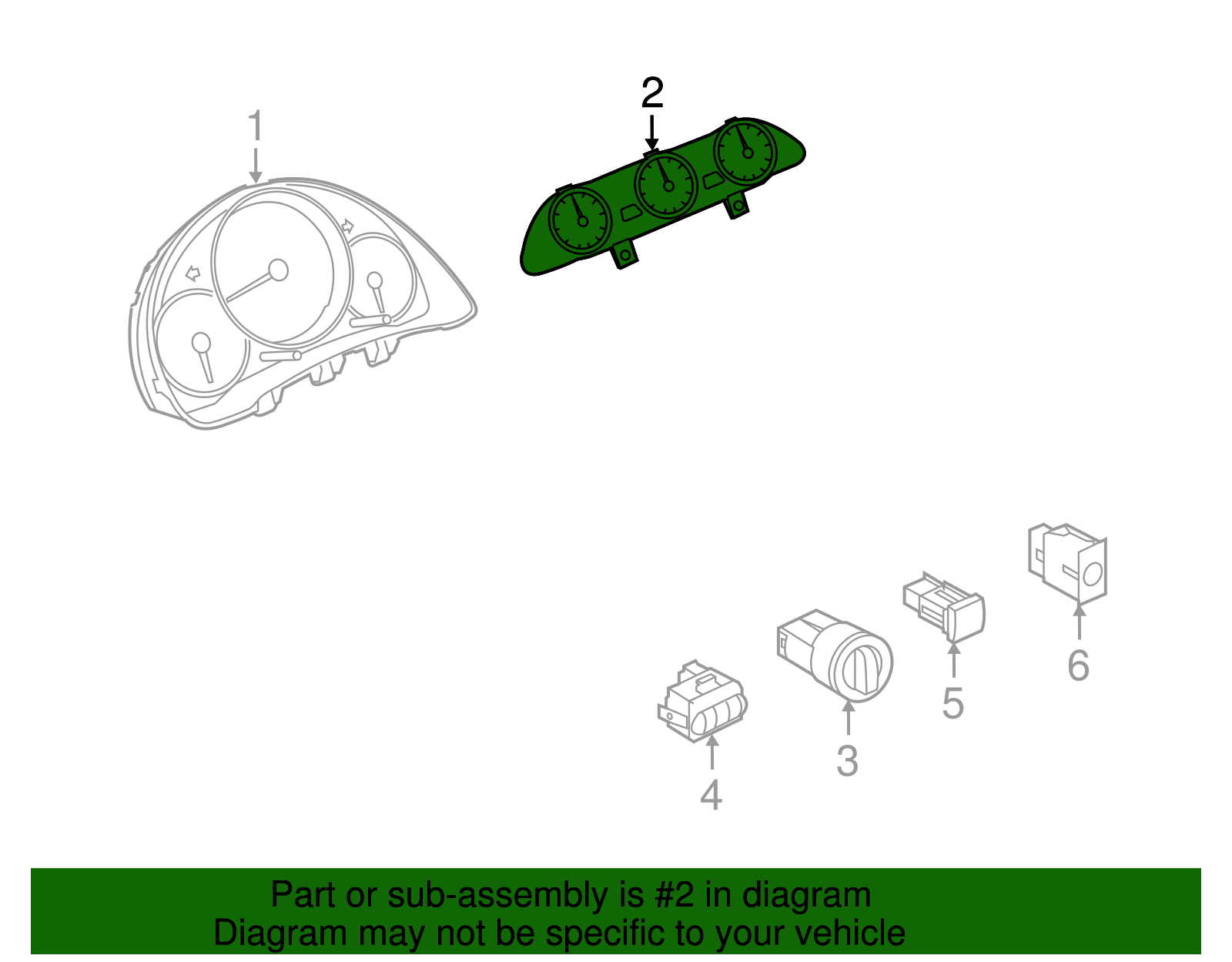 5C5-919-527-F - Gauge Cluster 2014-2016 Volkswagen Beetle | Wolfsburg ...