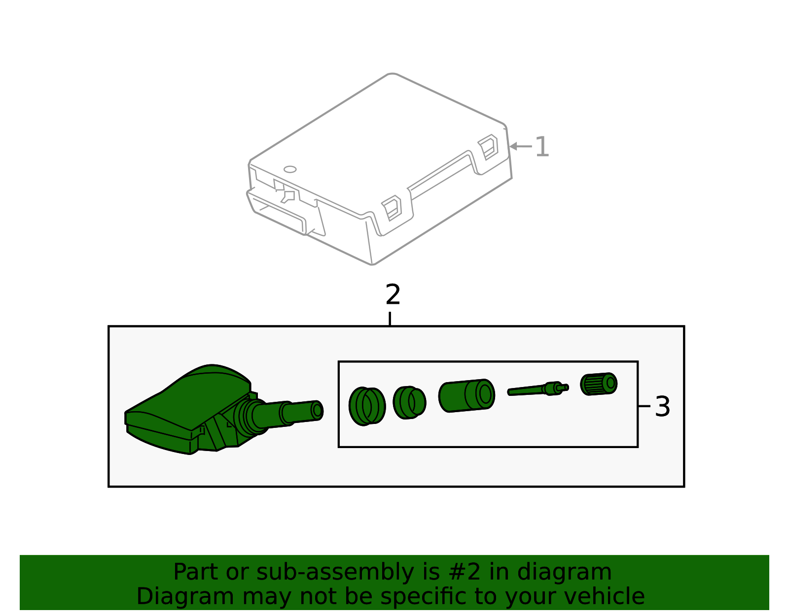 C2D47173 - Tire Pressure Monitoring System (TPMS) Sensor 2010-2024 ...