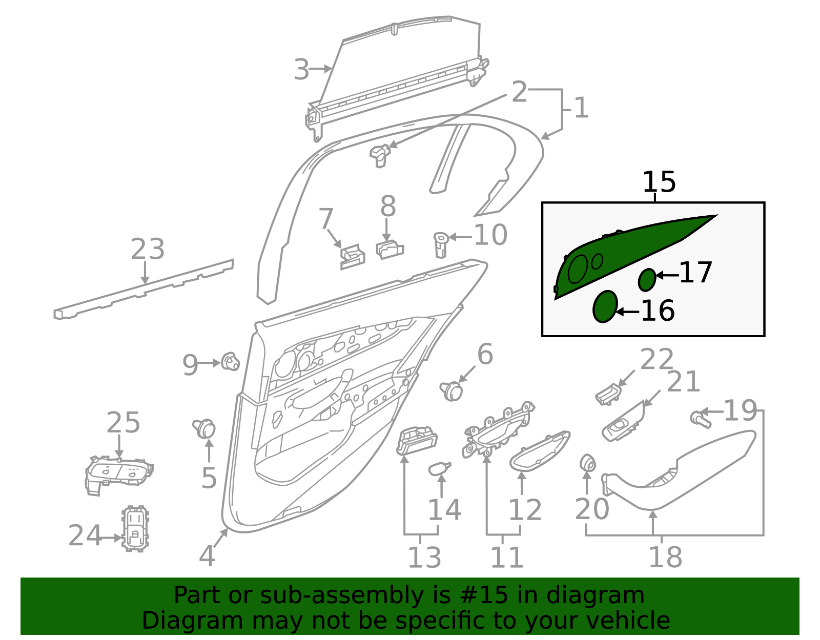 Genuine OEM Center Molding | 213-730-74-07 | Fits Select 2021 Mercedes ...