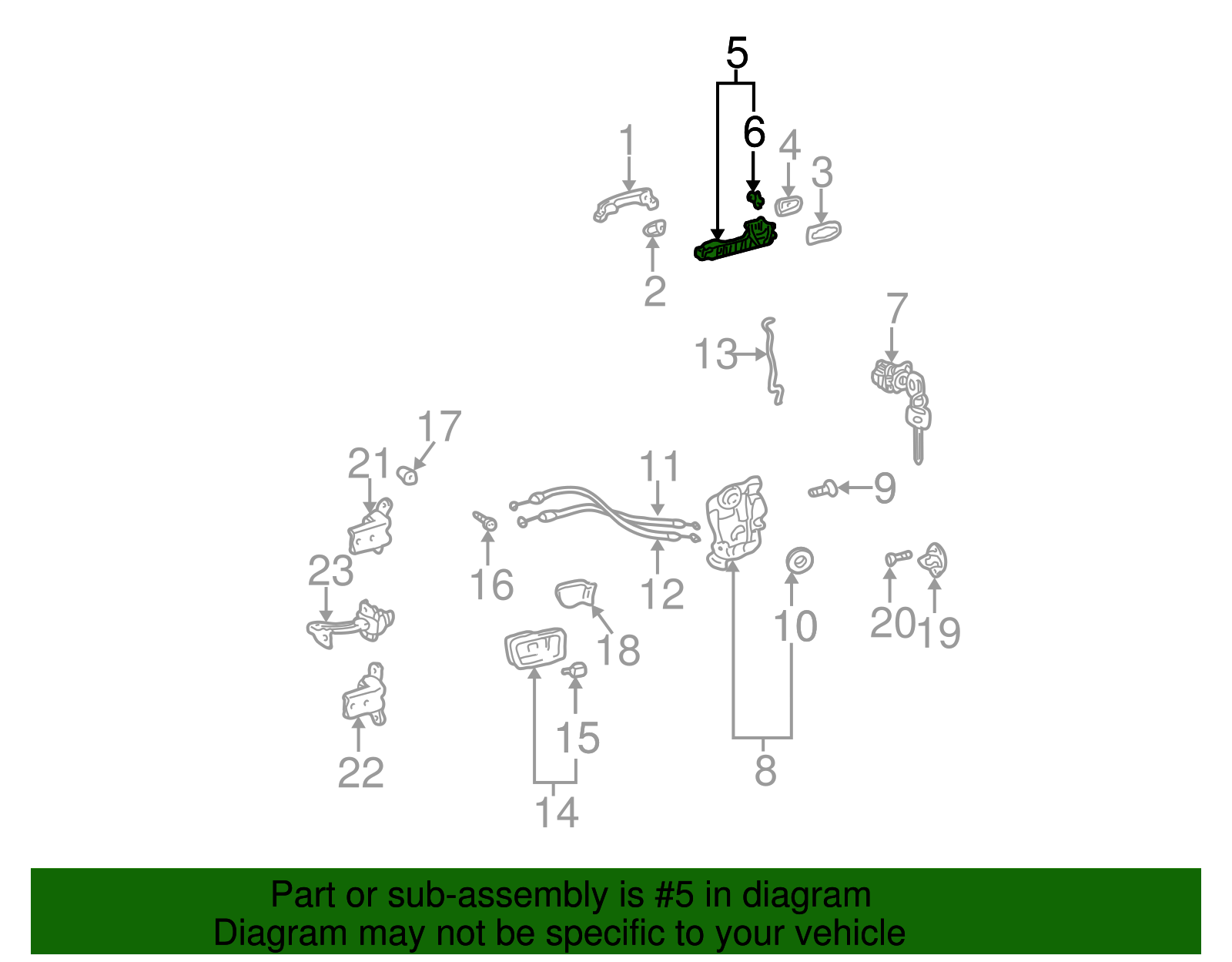 2002-2010 Toyota Housing 69202-33010 | Toyota Parts Center
