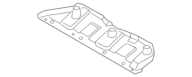 866A1-M7200 - Skid Plate 2020-2021 Kia Forte | Kia.Parts Store