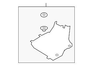 2019-2021 Kia Forte Under Cover 86675-M7000 | OEM Parts Online