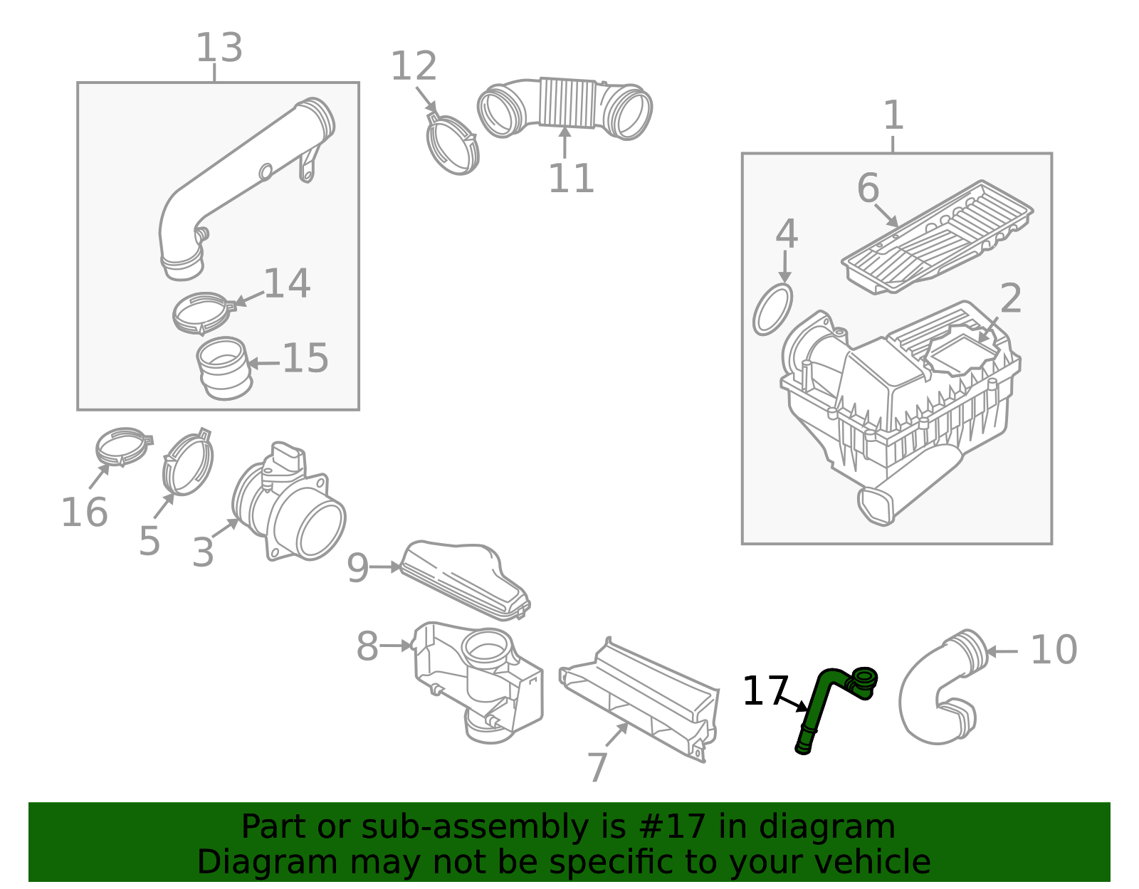 2005-2022 Volkswagen Drain Tube 1K0-129-637-D | OEM Parts Online