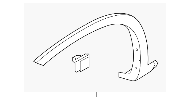 2011-2015 Kia Sorento Wheel Opening Molding 87711-2P010 | Kia ...