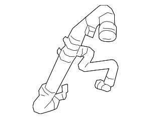 Genuine OEM Lower Hose Part# LR106272 Fits 2018-2020 Land Rover Range ...