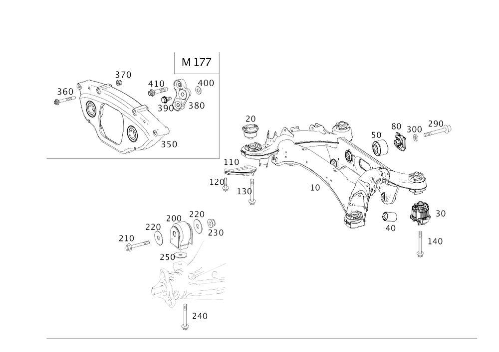 000-990-55-15 - Hexalobular Head Screw 1995-2025 Mercedes-Benz ...