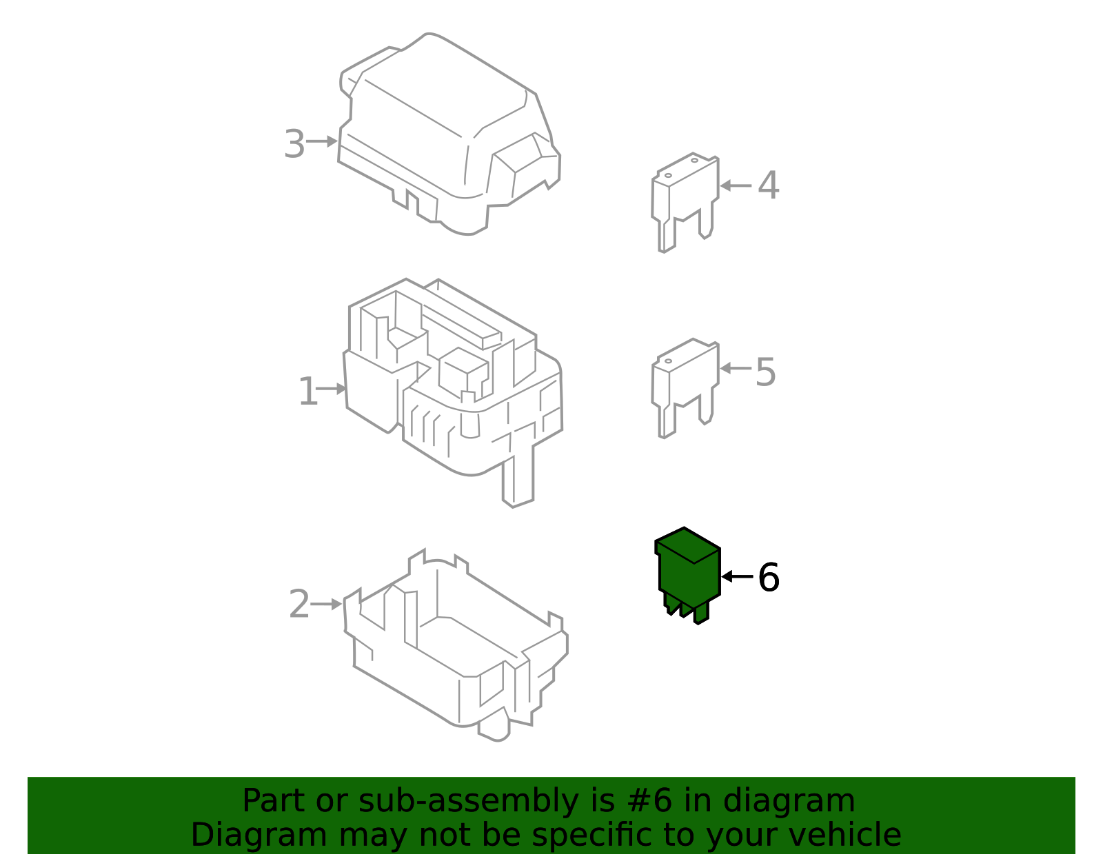Genuine Accessory Power Relay for 2011-2026 Hyundai | Part# 95230-2P030 ...