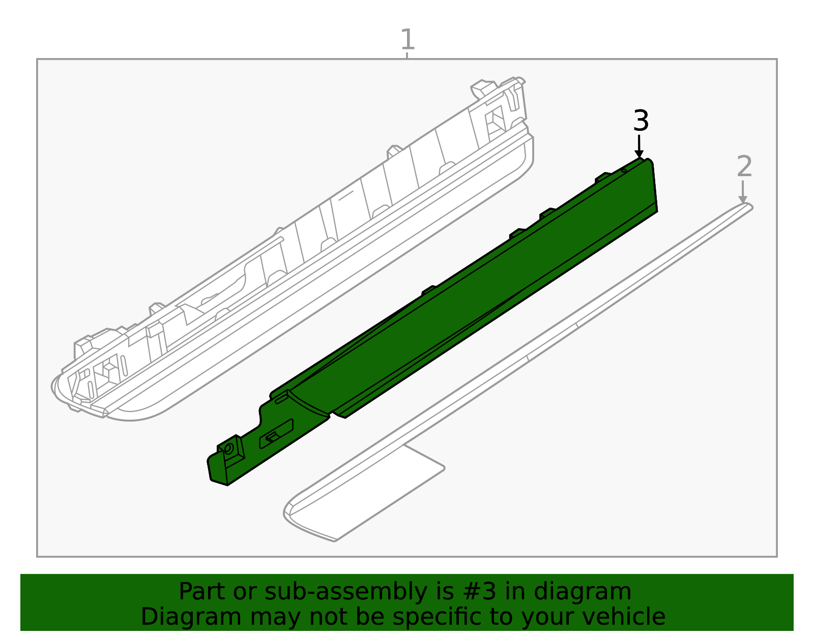 923A8-T6000-RY5 - 2021-2024 Genesis GV80 - Trim Plate | Hyundai Parts Express