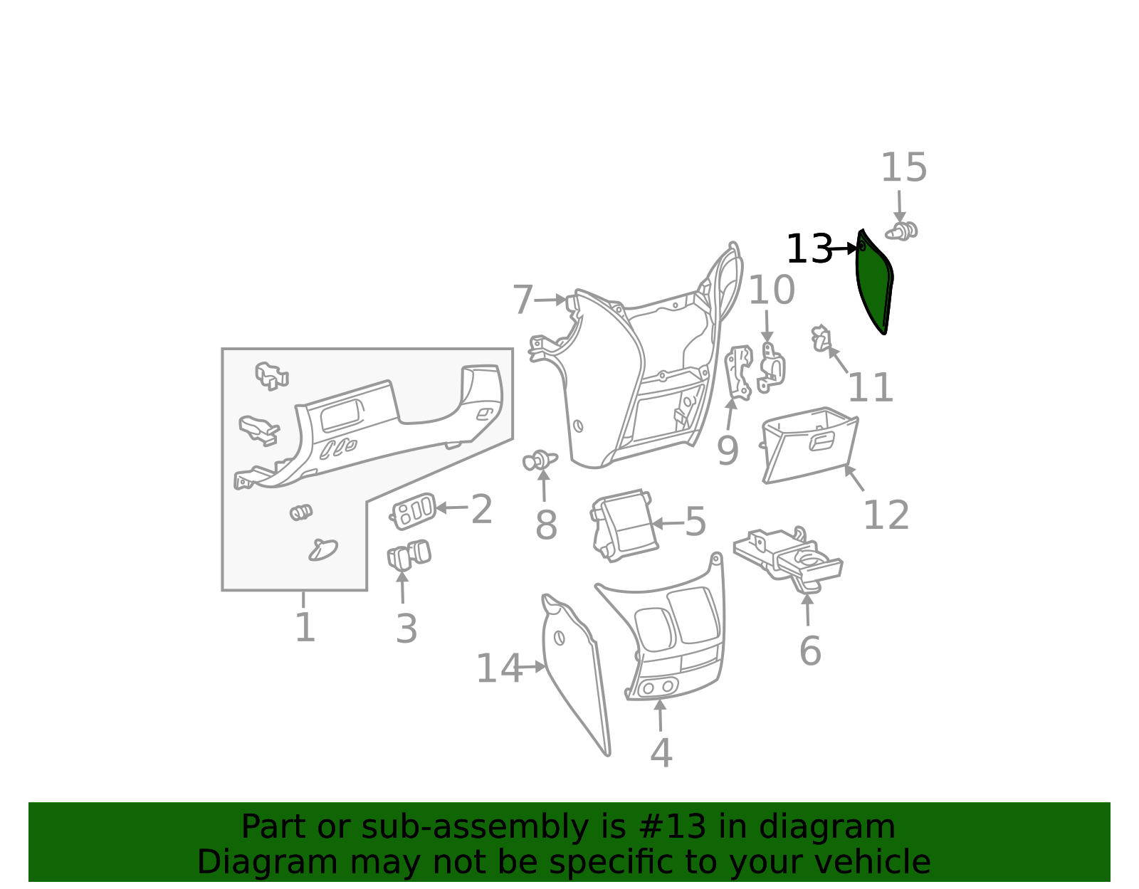 2004-2010 Toyota Sienna Side Cover 58533-AE010-E0 | MotorMotor
