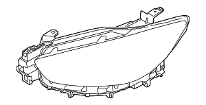 2013-2016 Mazda CX-5 Composite Headlamp KJ01-51-041C | OEM Parts Online