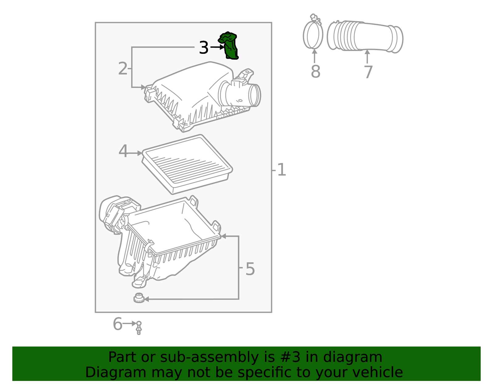 2022-2025 Toyota Air Mass Sensor 2220424010 | Bam Wholesale Parts