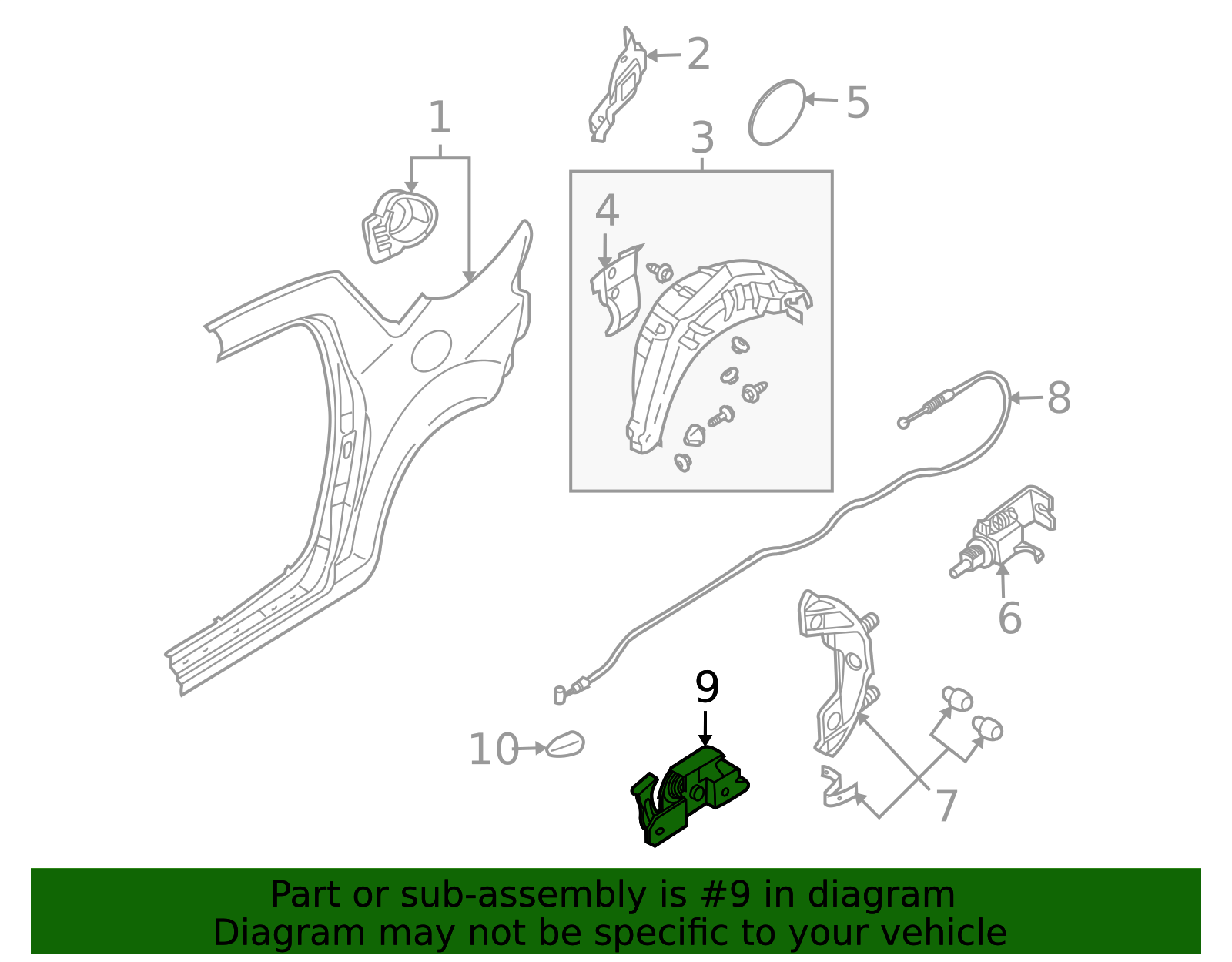 FE01-56-860A - Lever 2004-2011 Mazda RX-8 | MazdaParts.US Store