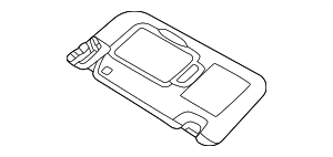 2020-2025 Nissan Sentra Sun-Visor 96401-6LE0C | Nissan Parts Central