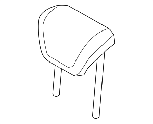 8W7-885-901-L-IIG - Headrest 2020-2024 Audi A5 Quattro | Audi OEM Parts Guy