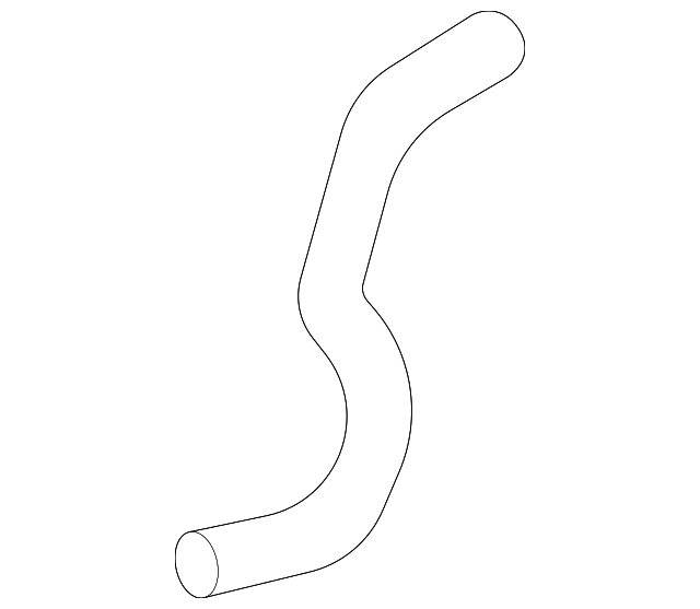 2023-2025 Toyota Upper Hose 16261-37190 | Toyota Parts Express