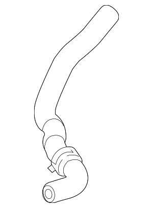 2023-2025 Toyota Corolla Upper Hose 16570-24070 | Toyota Parts Center