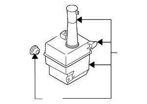 98620 2F500 - Reservoir 2007-2009 Kia | Kia.Parts Store