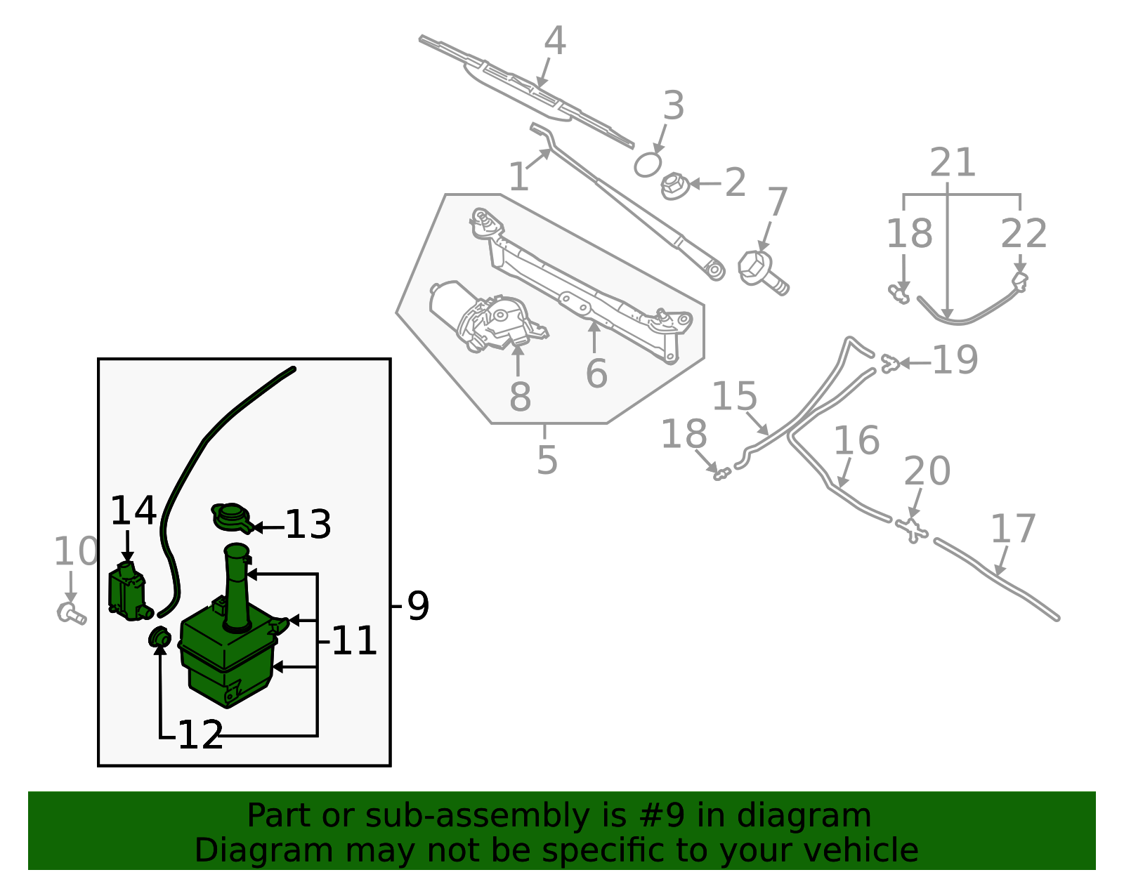 98610-2F500-DS - Reservoir Assembly 2007-2009 Kia | Kia.Parts Store