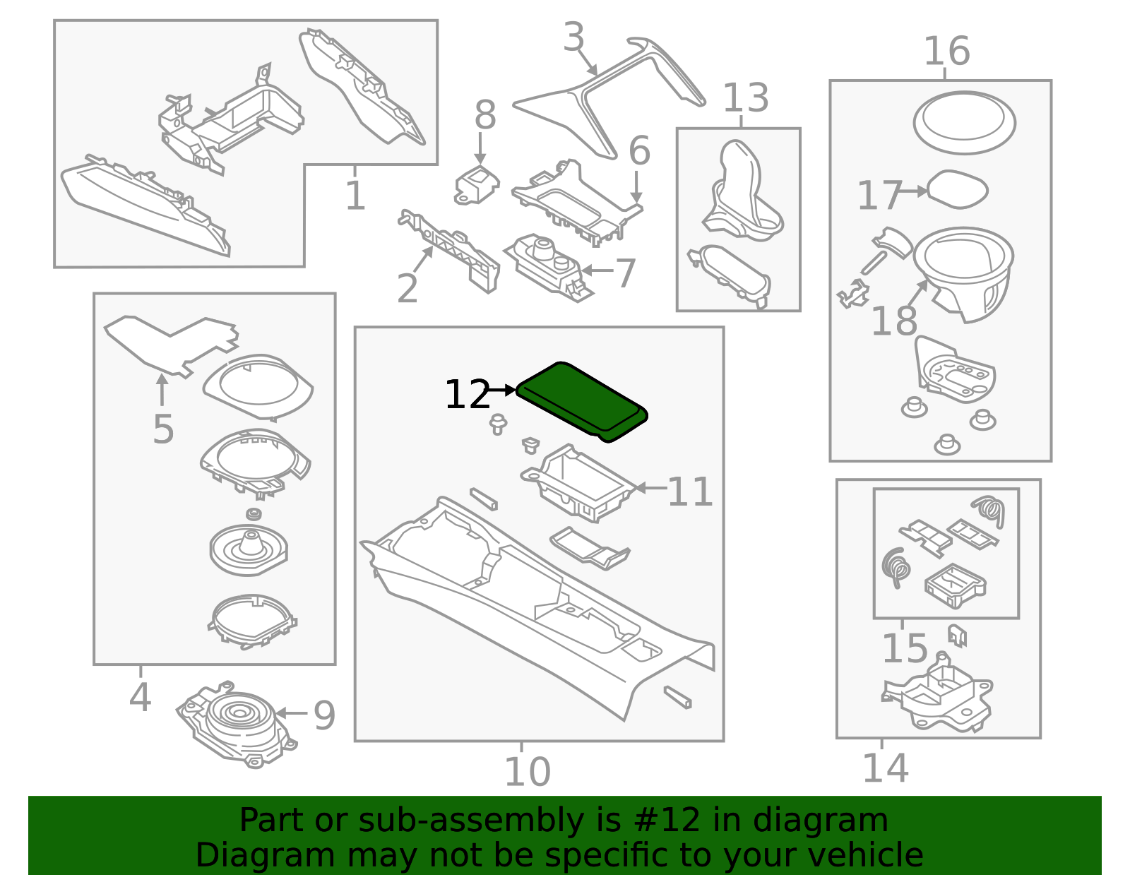 N247-64-450-02 - High-Quality Console Panel for 2016-2025 Mazda MX-5 ...