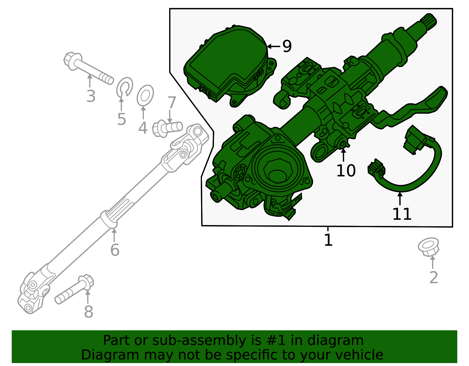56310-AO000 - Steering Column 2023-2025 Kia Niro EV | Kia.Parts Store