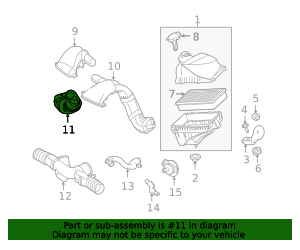 2010-2019 Jaguar Intake Duct C2D36202 | OEM Parts Online