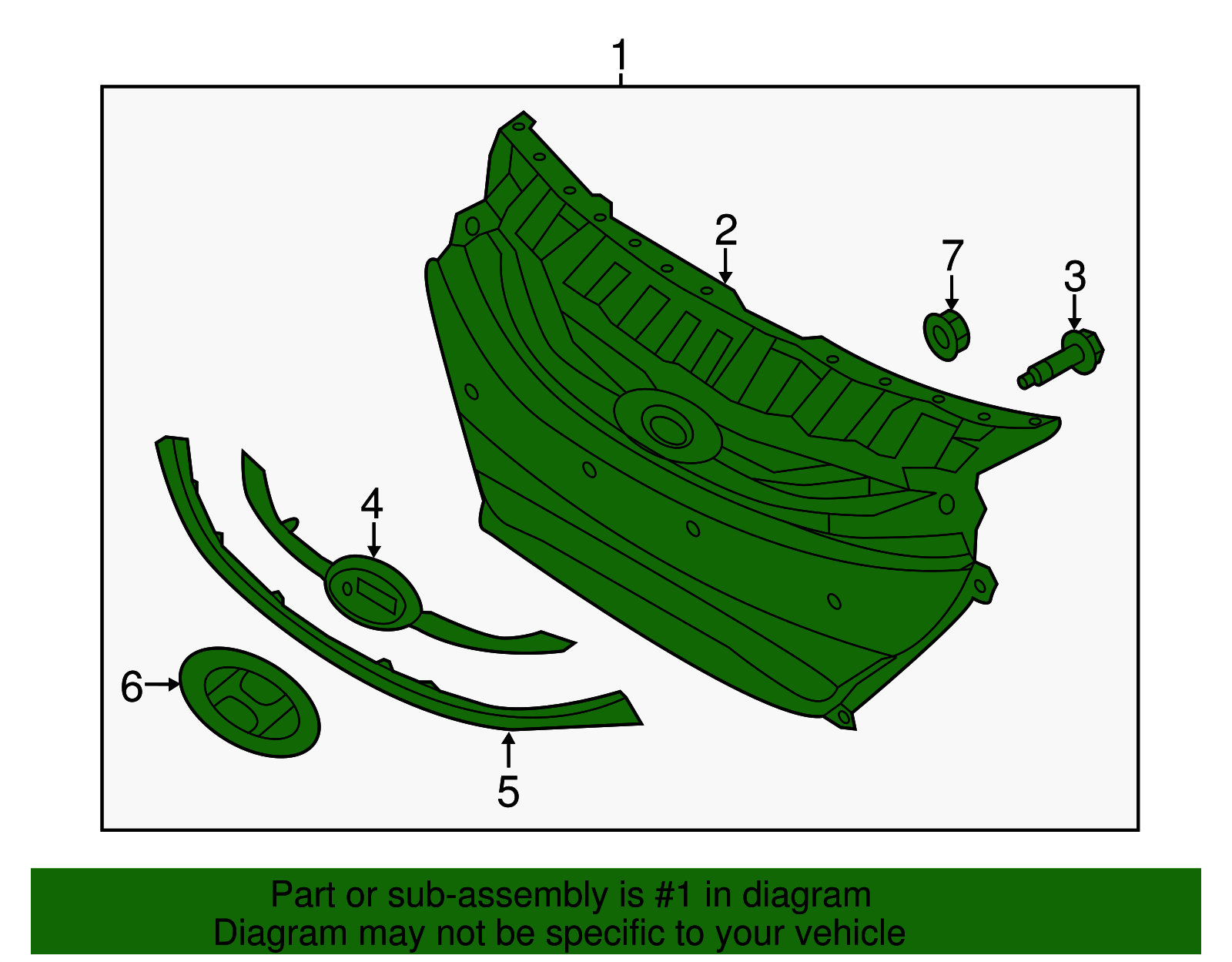 2013-2015 Hyundai Elantra GT Grille Assembly 86350-A5010 | OEM Parts Online