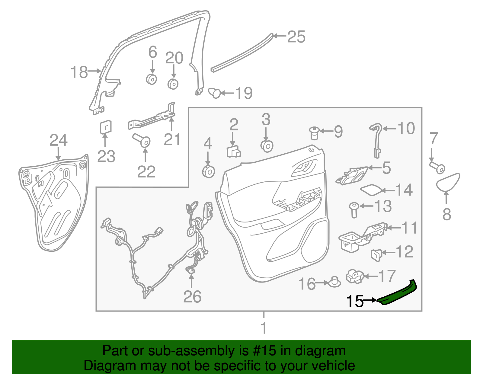 2020-2023 GMC Acadia Applique 84598907 | Capital Chevy Parts