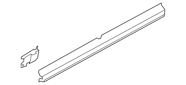 2014-2020 Nissan Rogue Rocker Reinforced G6424-4BAMA | Nissan Parts Plus