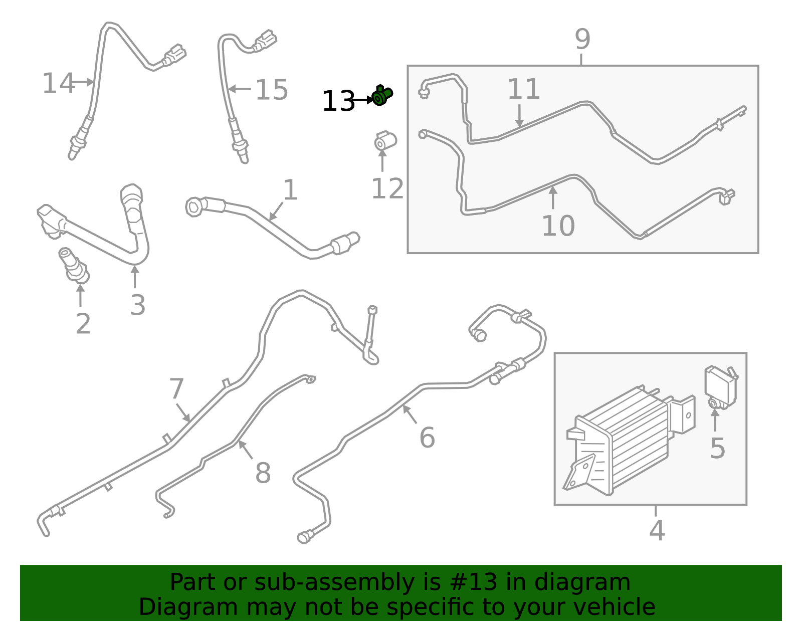 2018-2025 Ford Motorcraft™ Fuel Pressure Sensor CM-5267 | Awesome Parts ...
