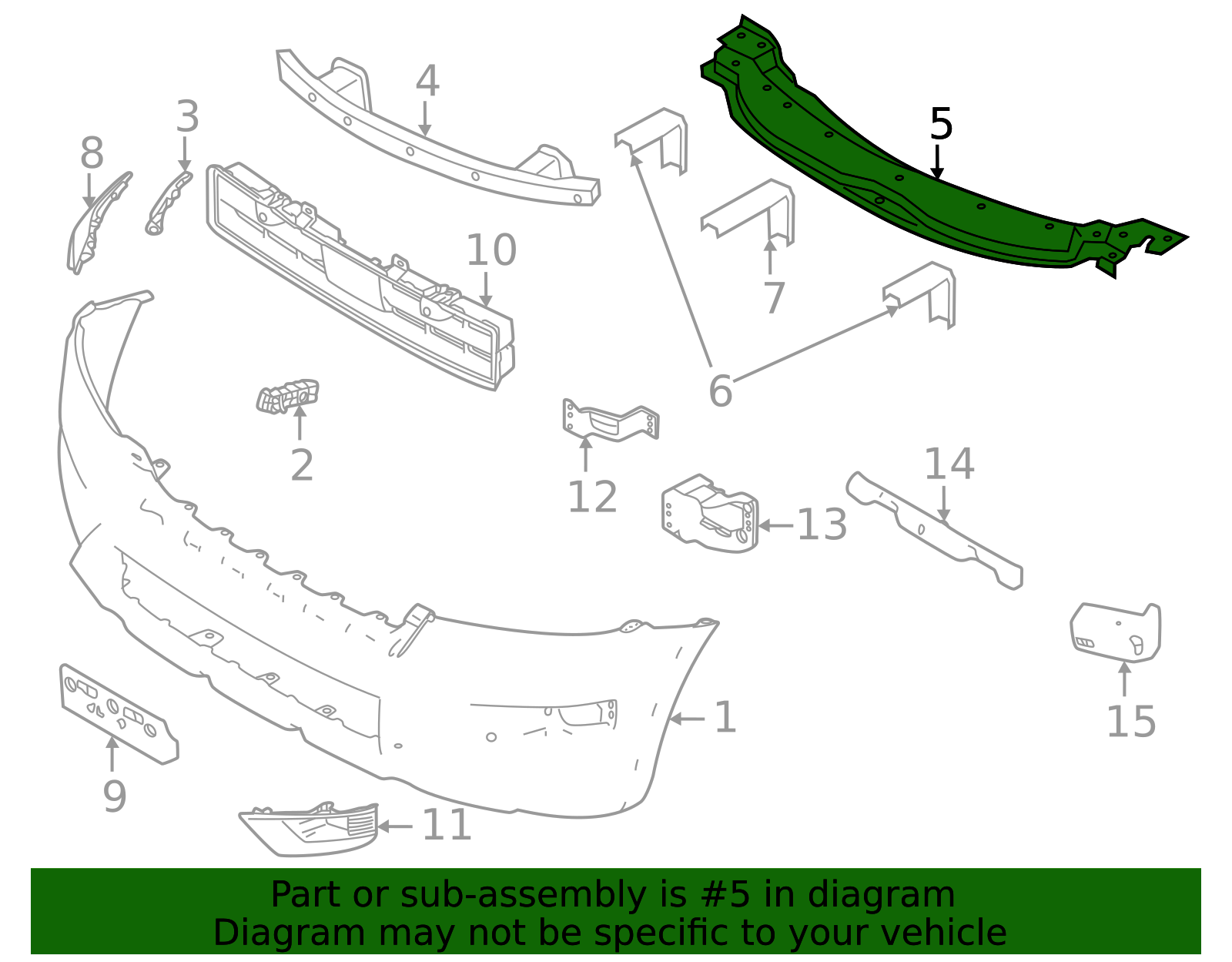 2021-2024 Nissan Armada Upper Retainer 62290-6JF0A | QuirkParts