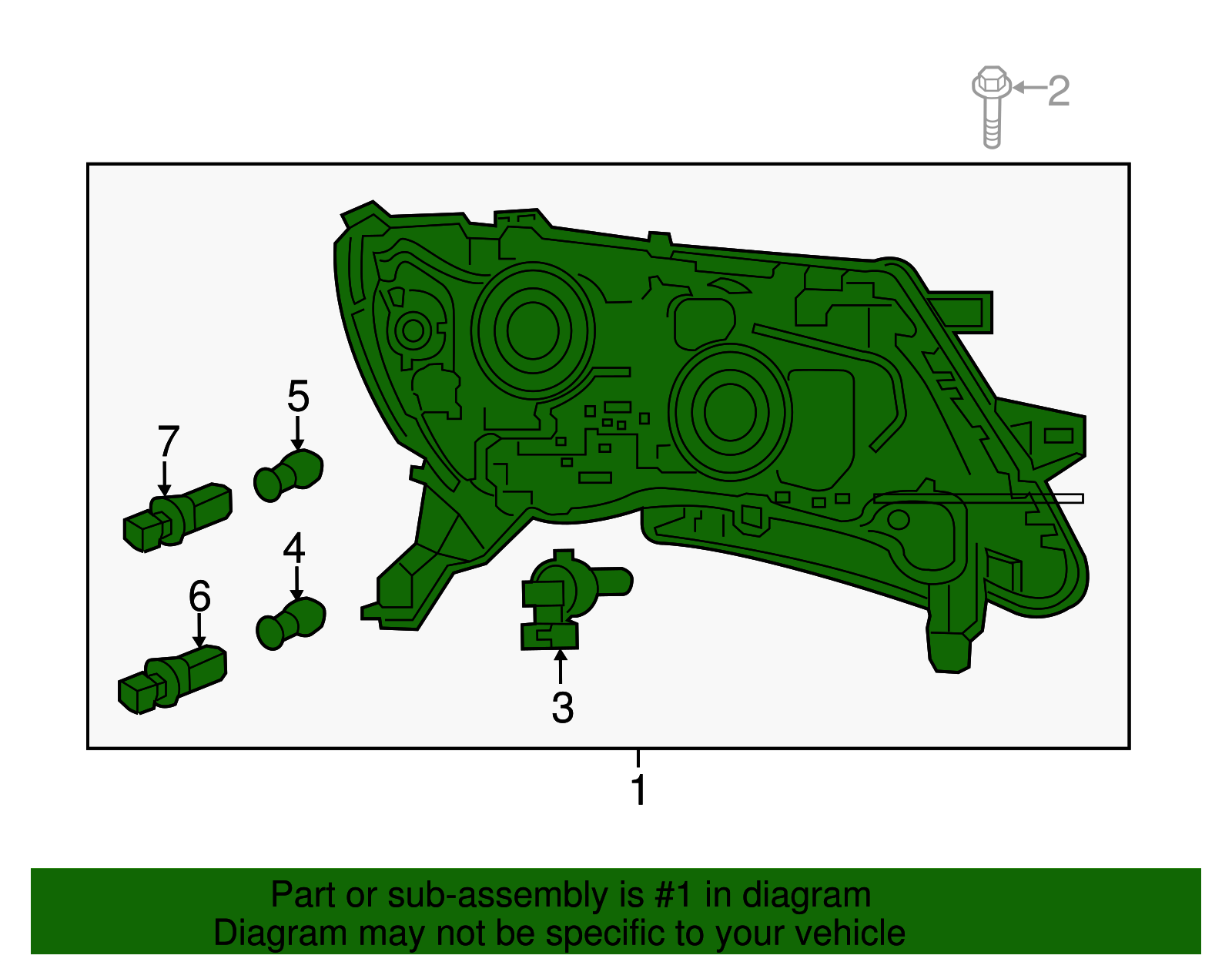 26010-9PF1A - Headlamp Assembly 2017-2020 Nissan Pathfinder | Nissan ...