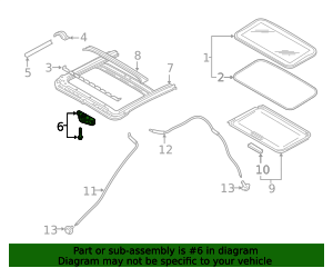 91295-6MA1A - Motor 2017-2023 Nissan | Official Nissan Parts Store