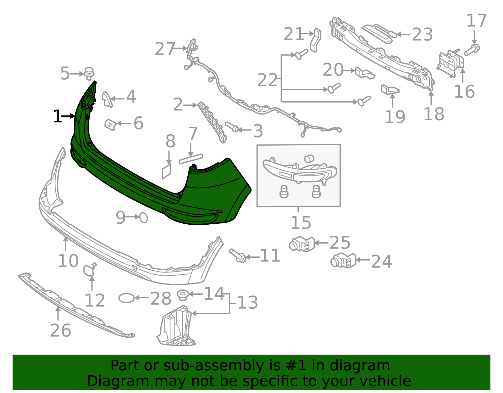 86611-D9100 - Bumper Cover Kia.Parts Store