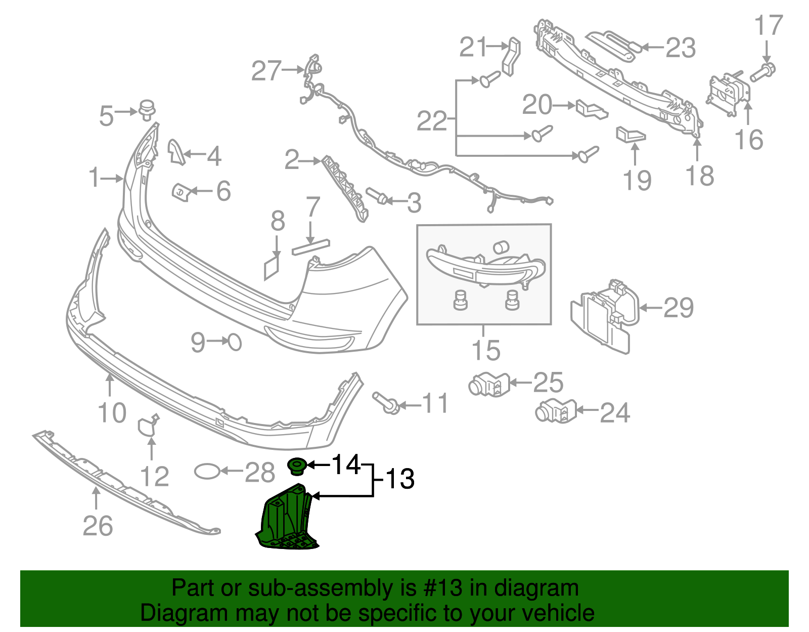 86692-D9000 - Closure Panel 2017-2019 Kia Sportage | Kia.Parts Store