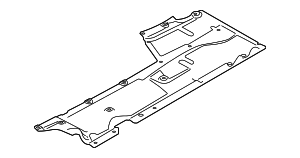 2015-2020 BMW M4 | Under-Body Shield | 51758066011 | BMW OEM Parts Store